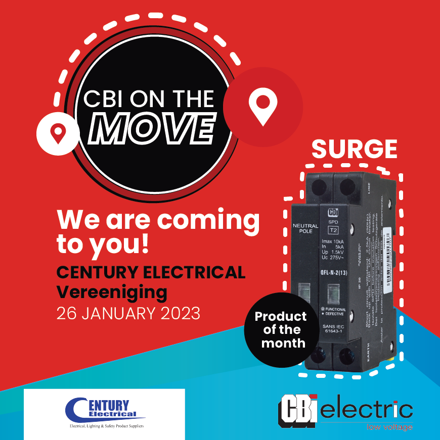CBI On the move at Century Electrical Vereeniging | CBI-electric ...